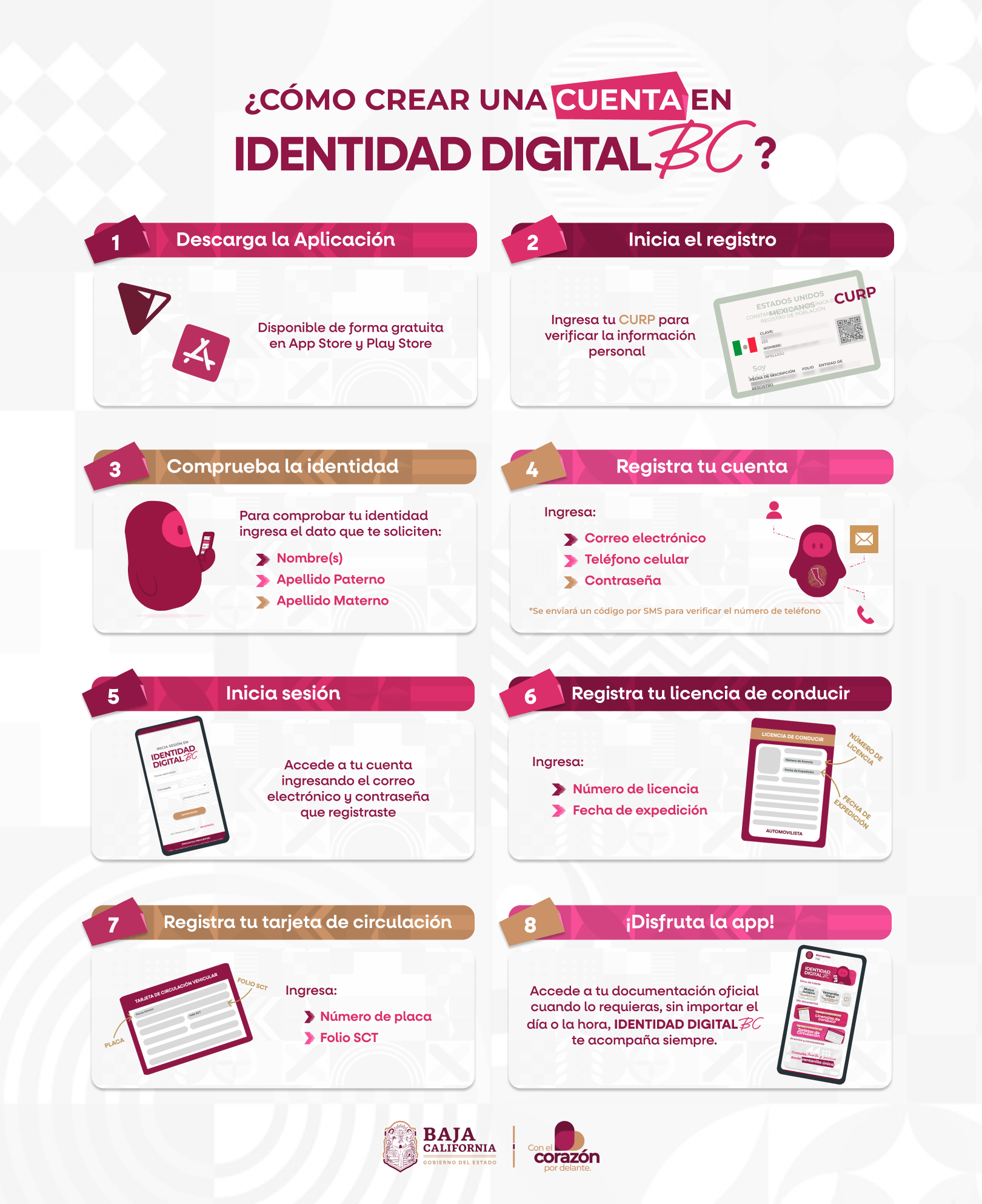 Tutorial registro en app móvil - Identidad Digital